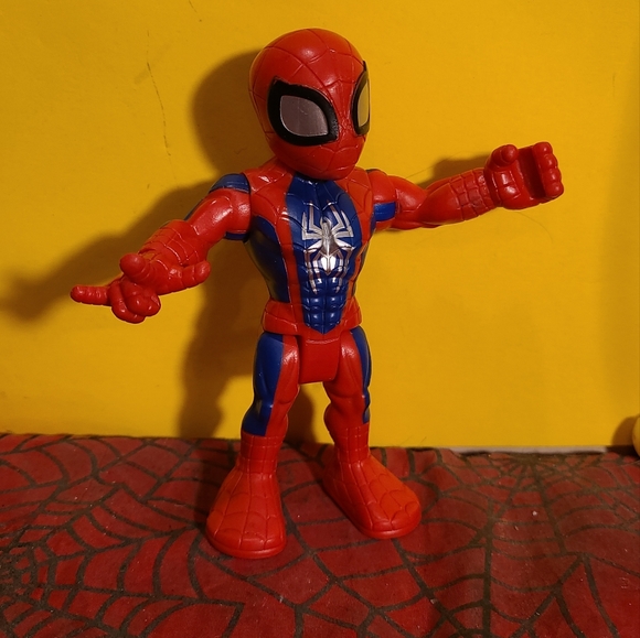 Toys | Marvel Super Hero Adventures Playskool Spiderman Figure 5 ...